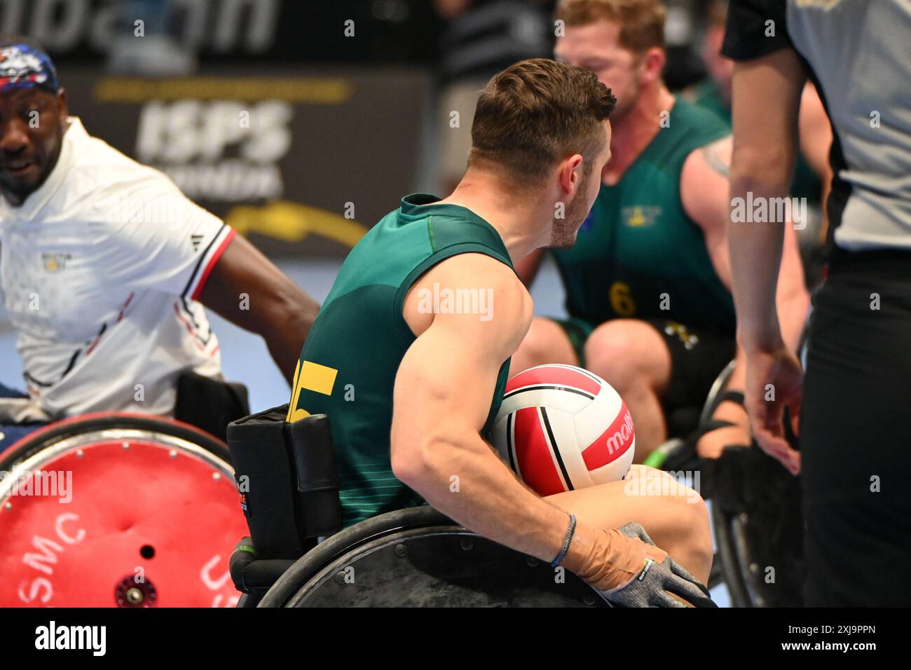 The Invictus Games 2023 Wheelchair Rugby Stock Photo - Alamy