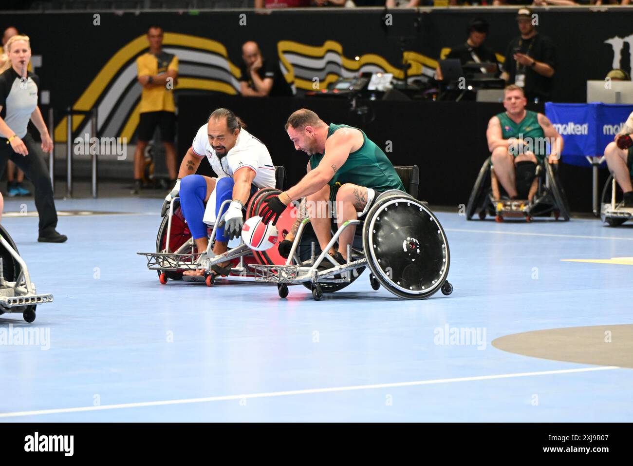 The Invictus Games 2023 Wheelchair Rugby Stock Photo - Alamy