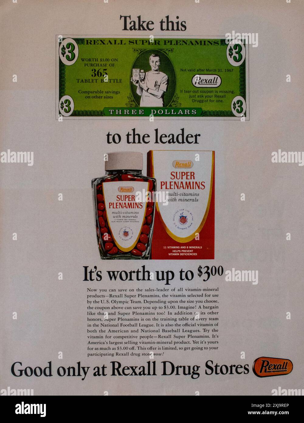 Vintage "Life" Magazine 3 March 1967 issue Advert, USA Stock Photo - Alamy