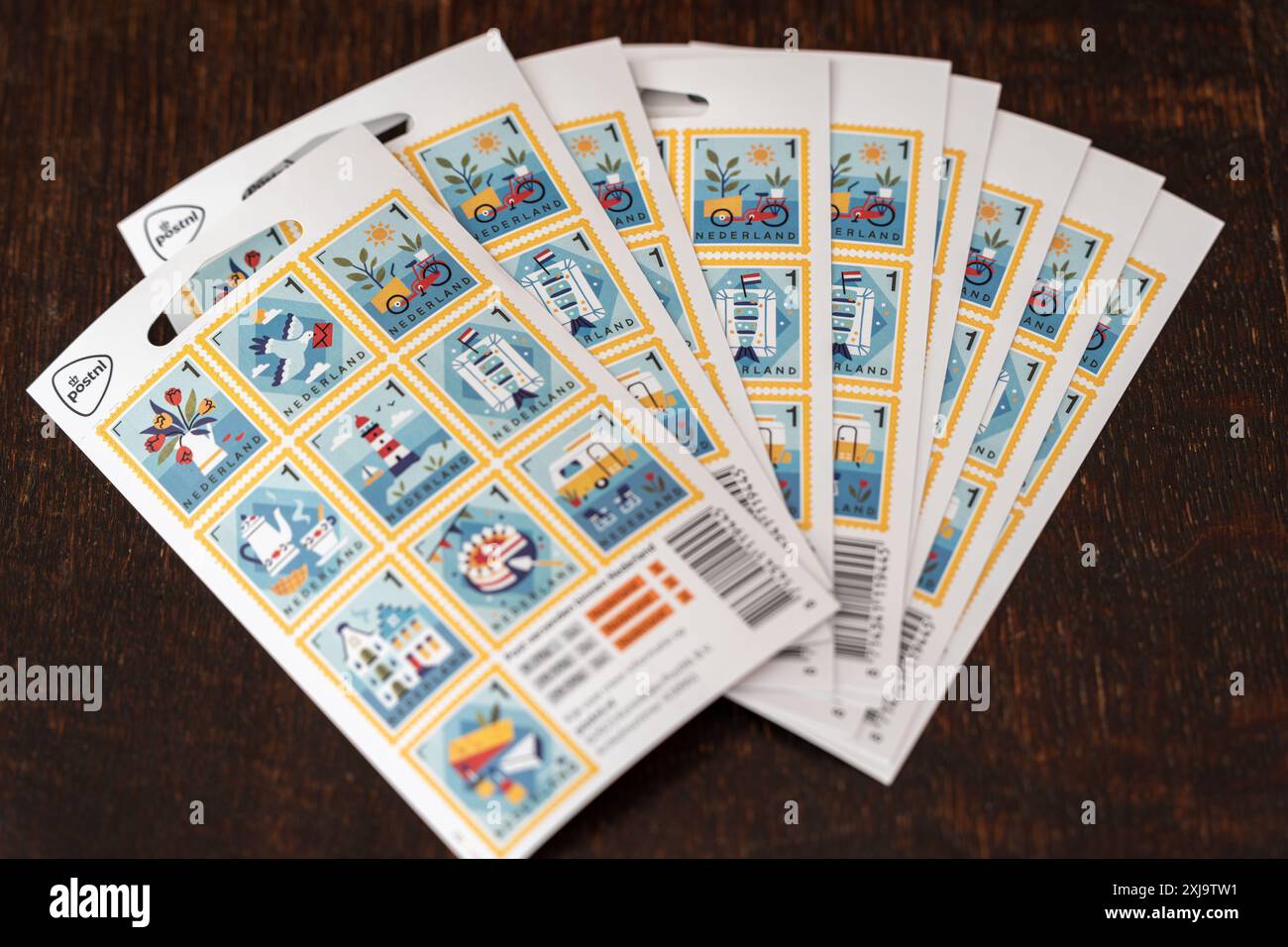 Netherlands postage stamp hi-res stock photography and images - Alamy