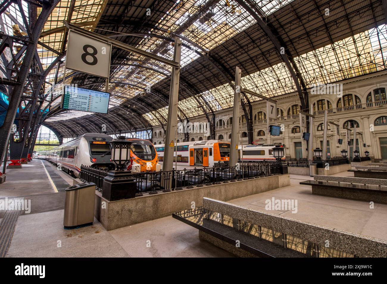 Spanien station zug franca hi-res stock photography and images - Alamy