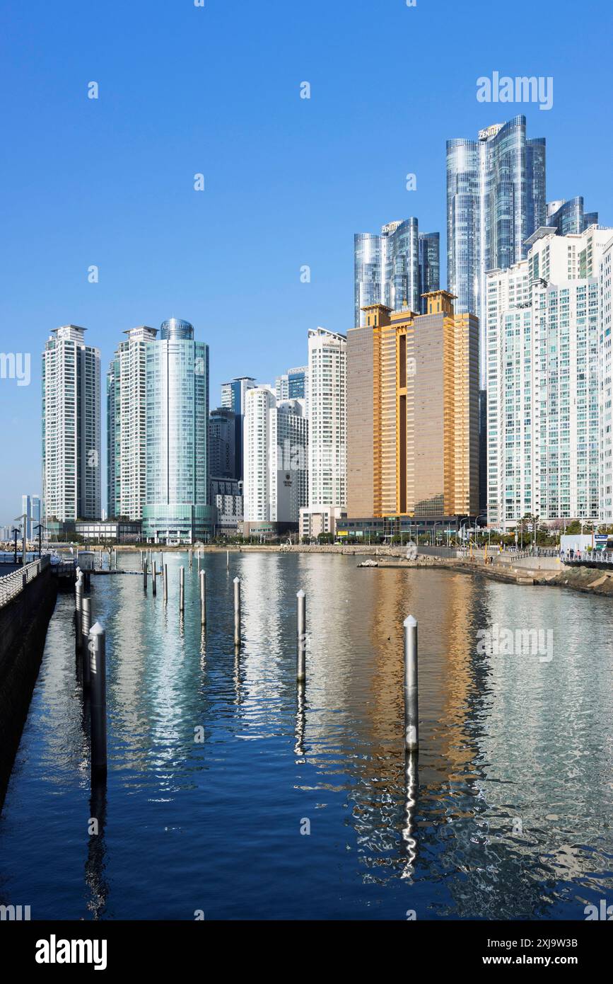 Skyscrapers of Marine City, Busan, South Korea, Asia Copyright ...