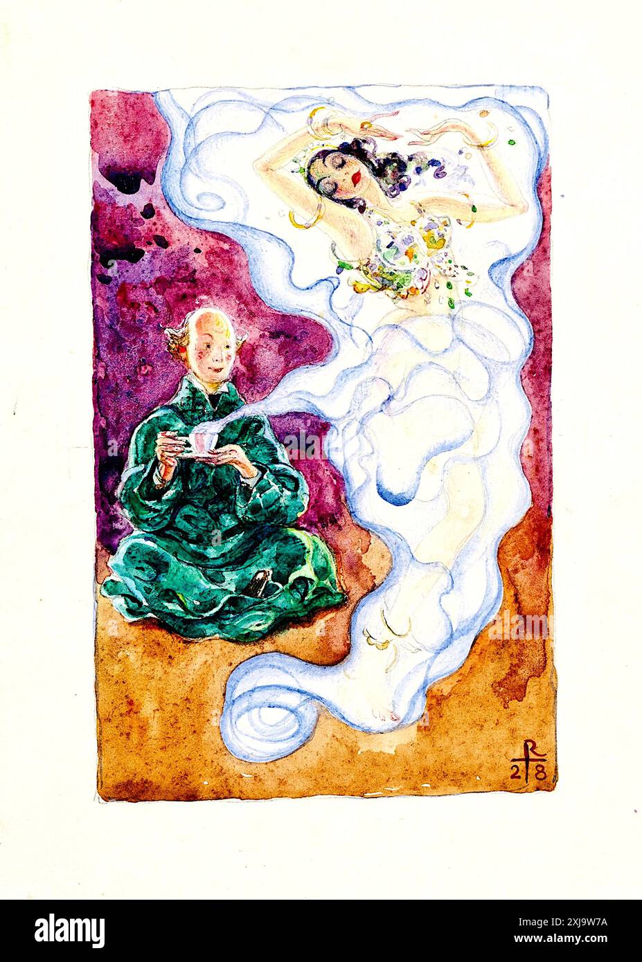 Richard Teschner - (Austrian sculptor, graphic artist and puppeteer, of ...