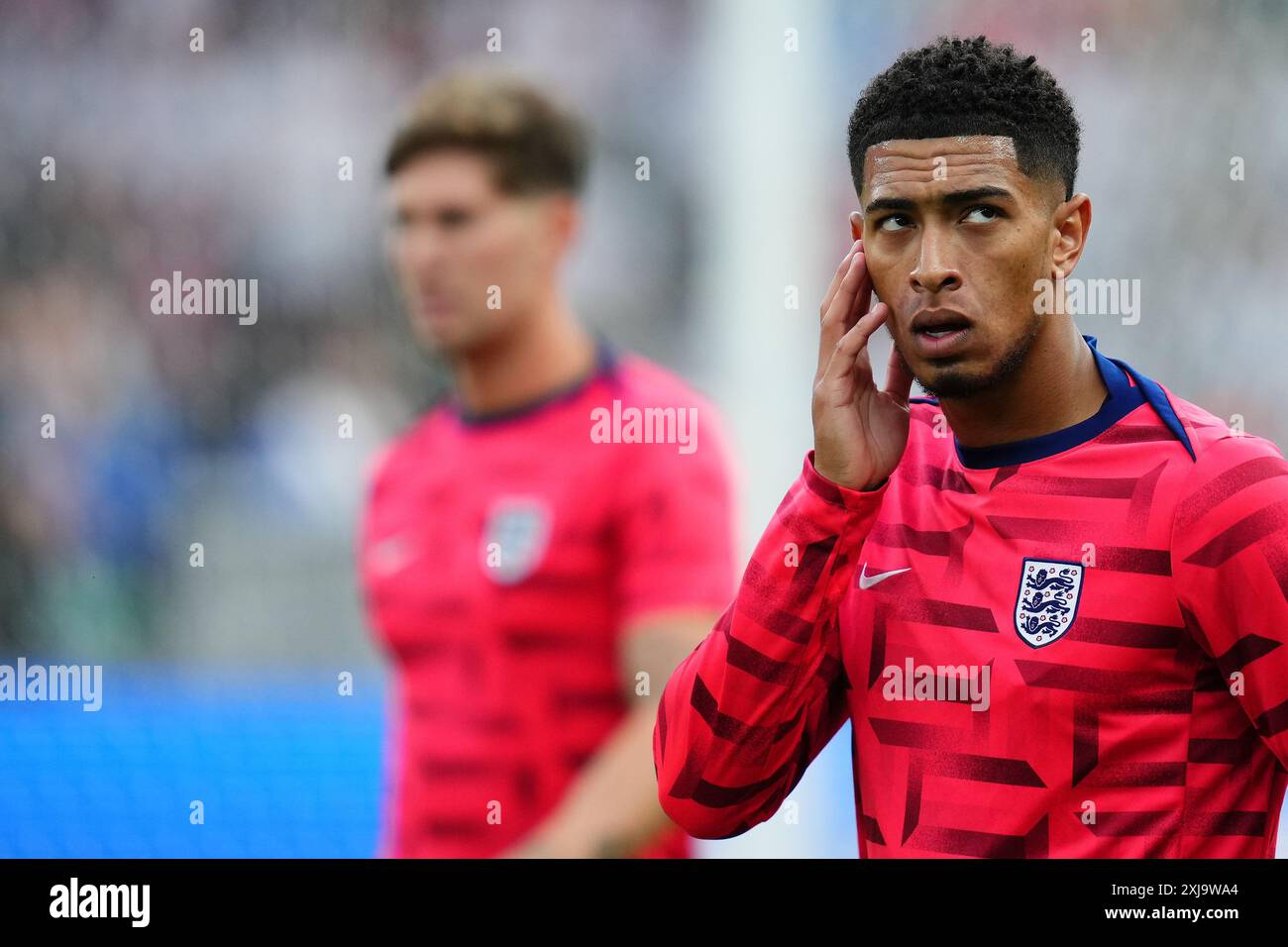 Jude Bellingham of England during the UEFA Euro 2024 match between ...