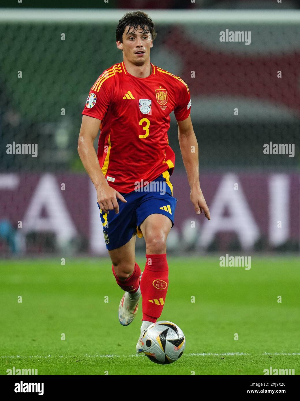 Berlin, Germany. 14th July, 2024. Robin Le Normand of Spain during the ...