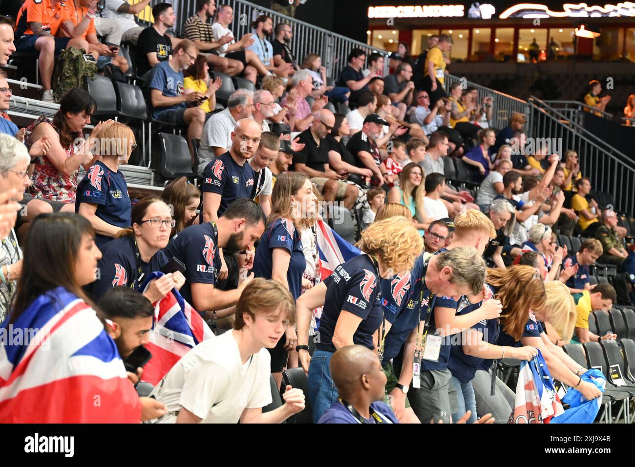The Invictus Games 2023 Wheelchair Rugby Stock Photo - Alamy