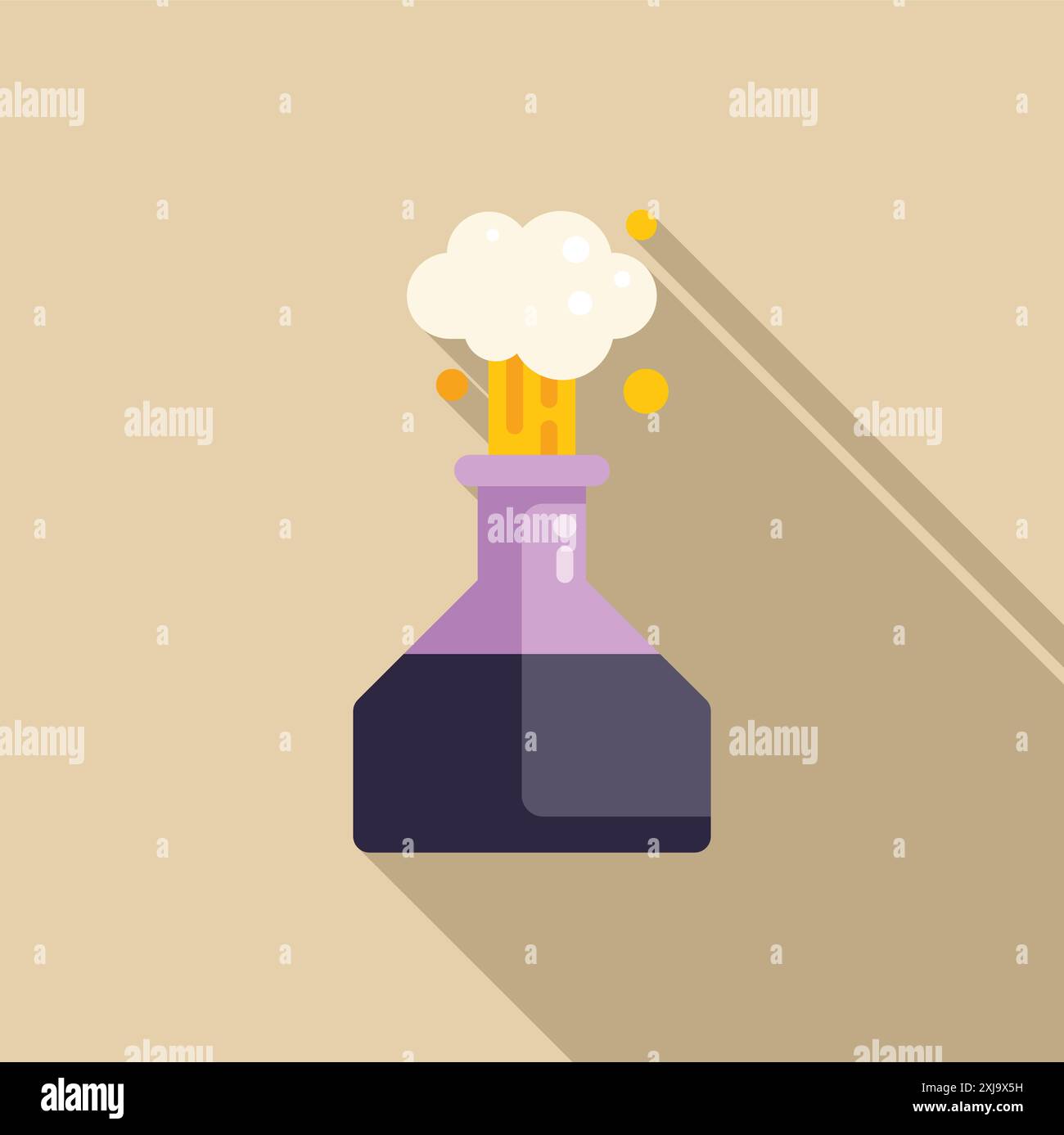 Chemistry explosion experiment Stock Vector Images - Alamy