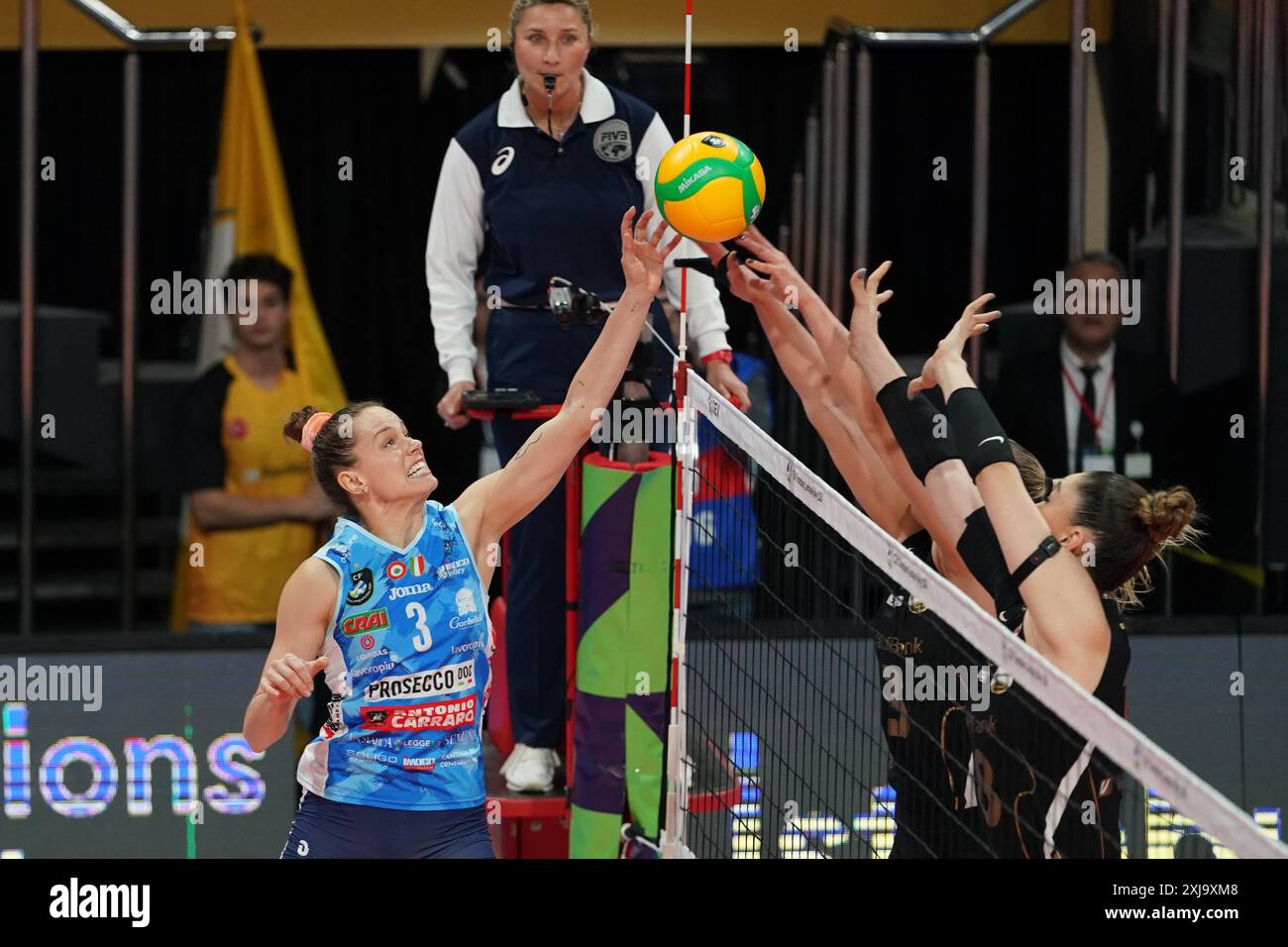 ISTANBUL, TURKIYE - FEBRUARY 20, 2024: Kelsey Robinson-Cook in action ...