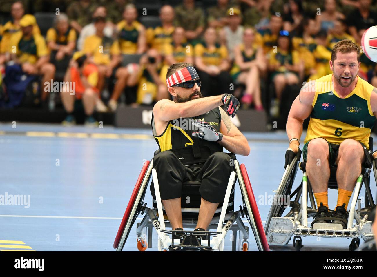 The Invictus Games 2023 Wheelchair Rugby Stock Photo - Alamy