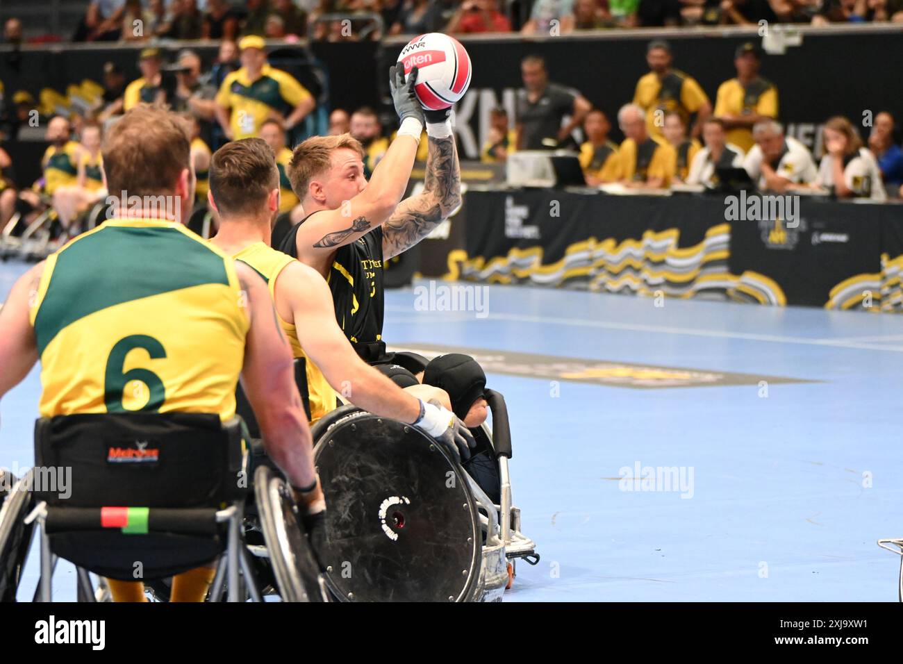 The Invictus Games 2023 Wheelchair Rugby Stock Photo - Alamy