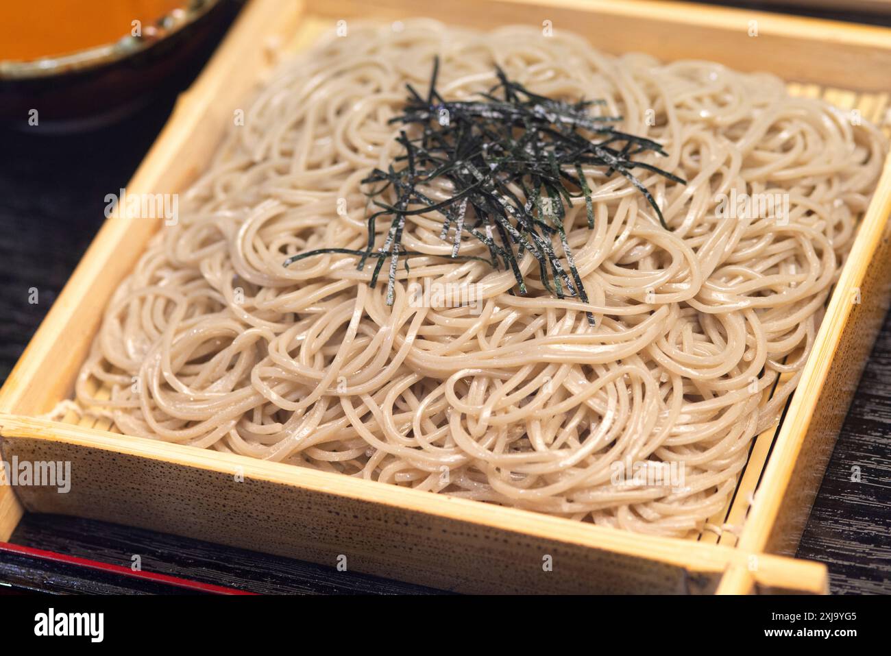 Zaru Soba, Noodles Seasoned with Nori Seaweed Japanese Plastic Food ...