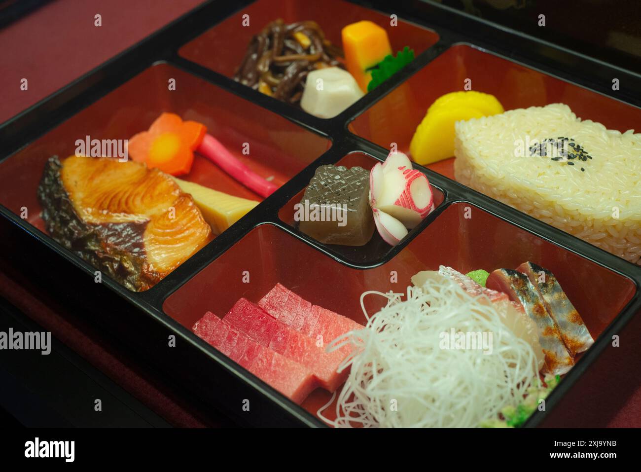 Japanese Plastic Food Models Stock Photo - Alamy