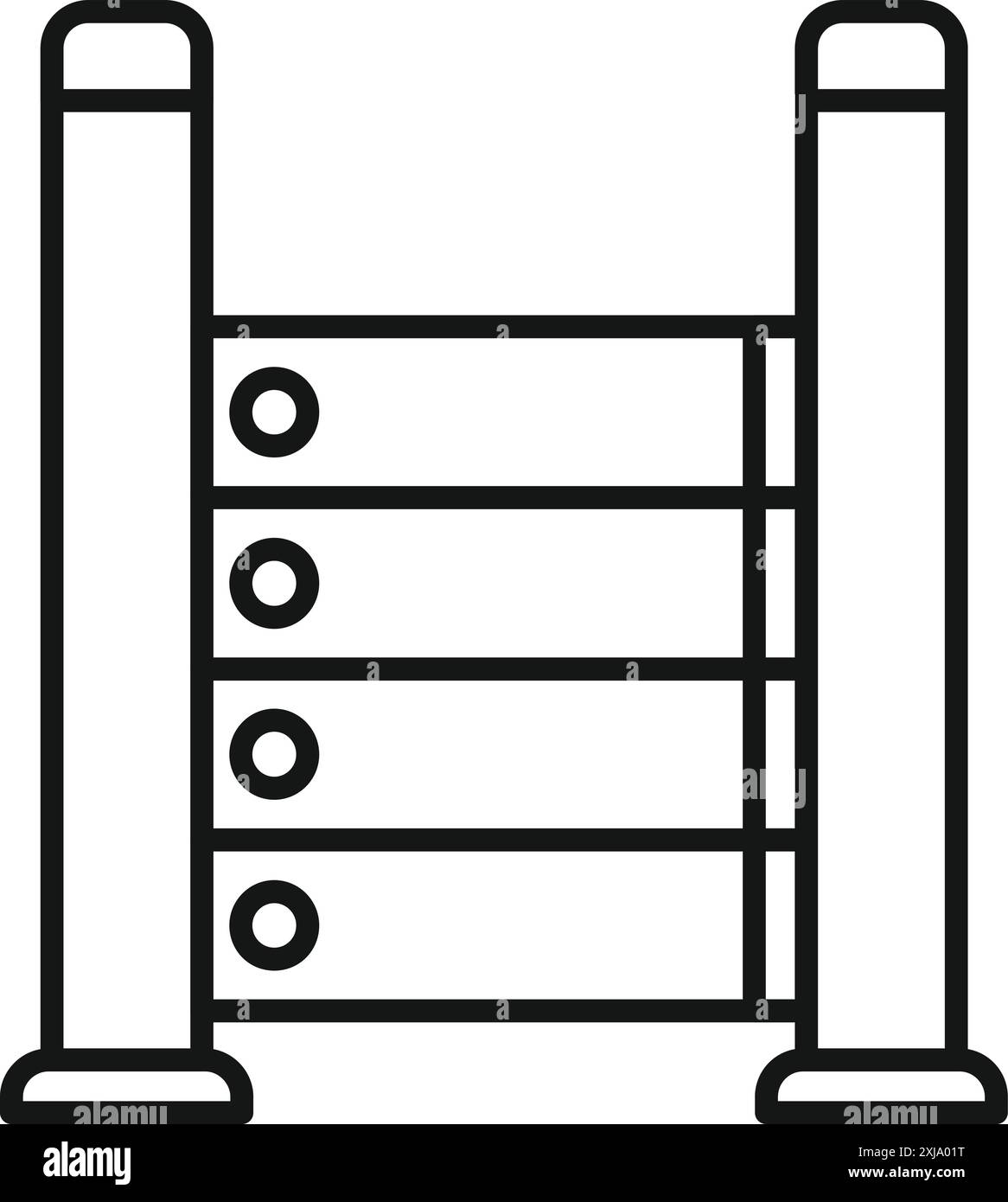 Turnstile gate access control system is allowing entering and exiting ...