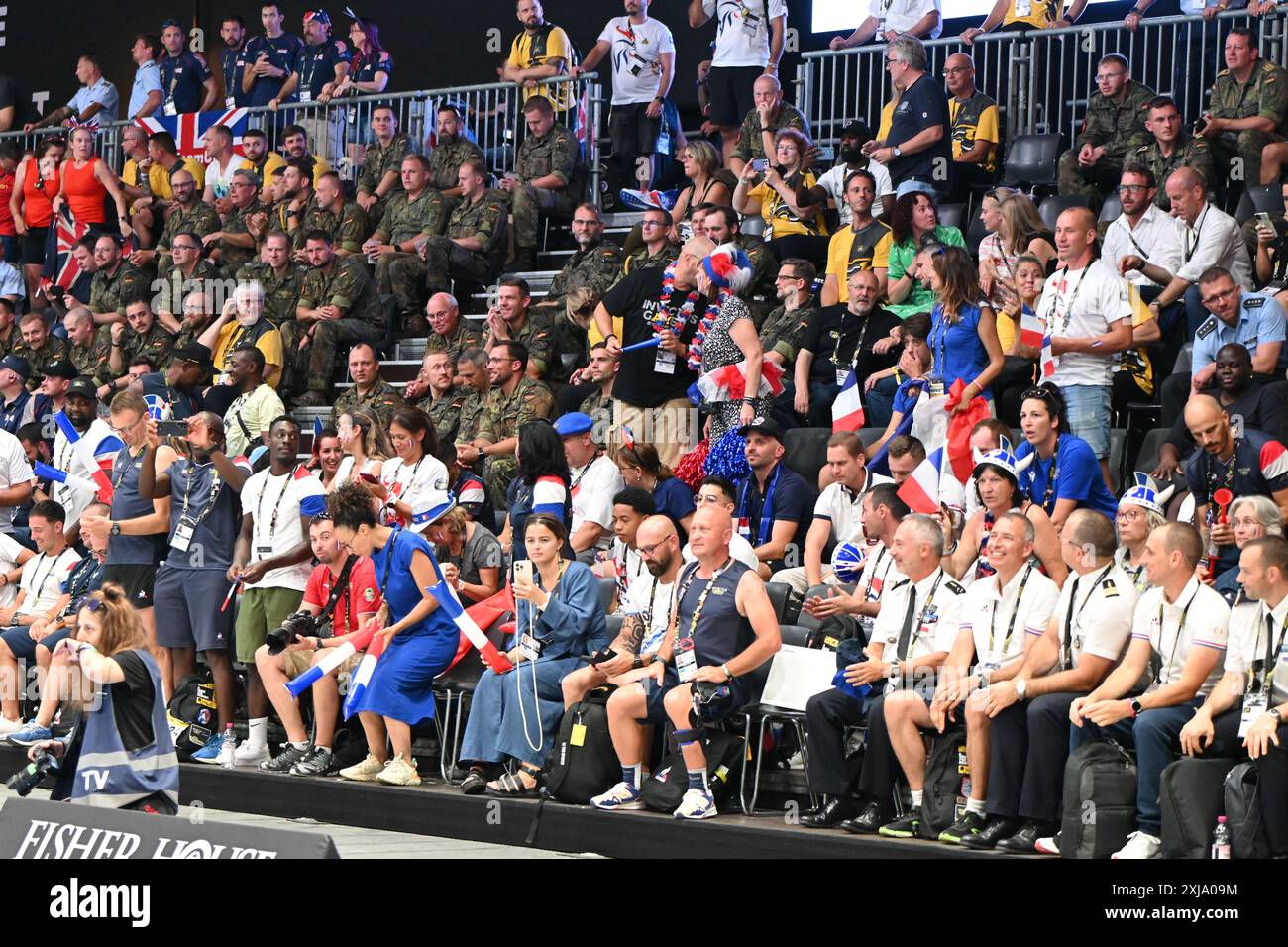 The Invictus Games 2023 Wheelchair Rugby Stock Photo - Alamy