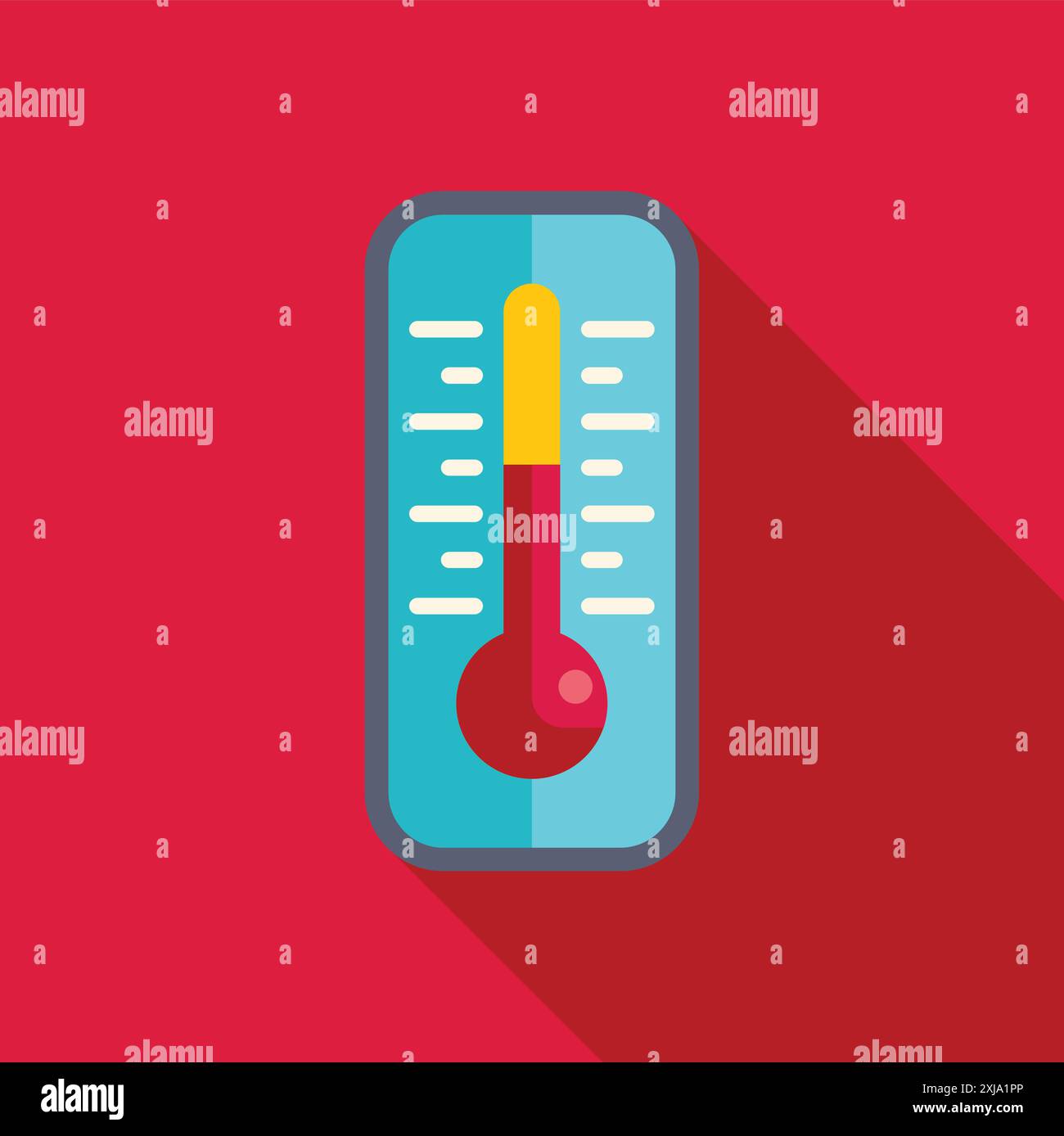 High temperature warning alert Stock Vector Images - Alamy
