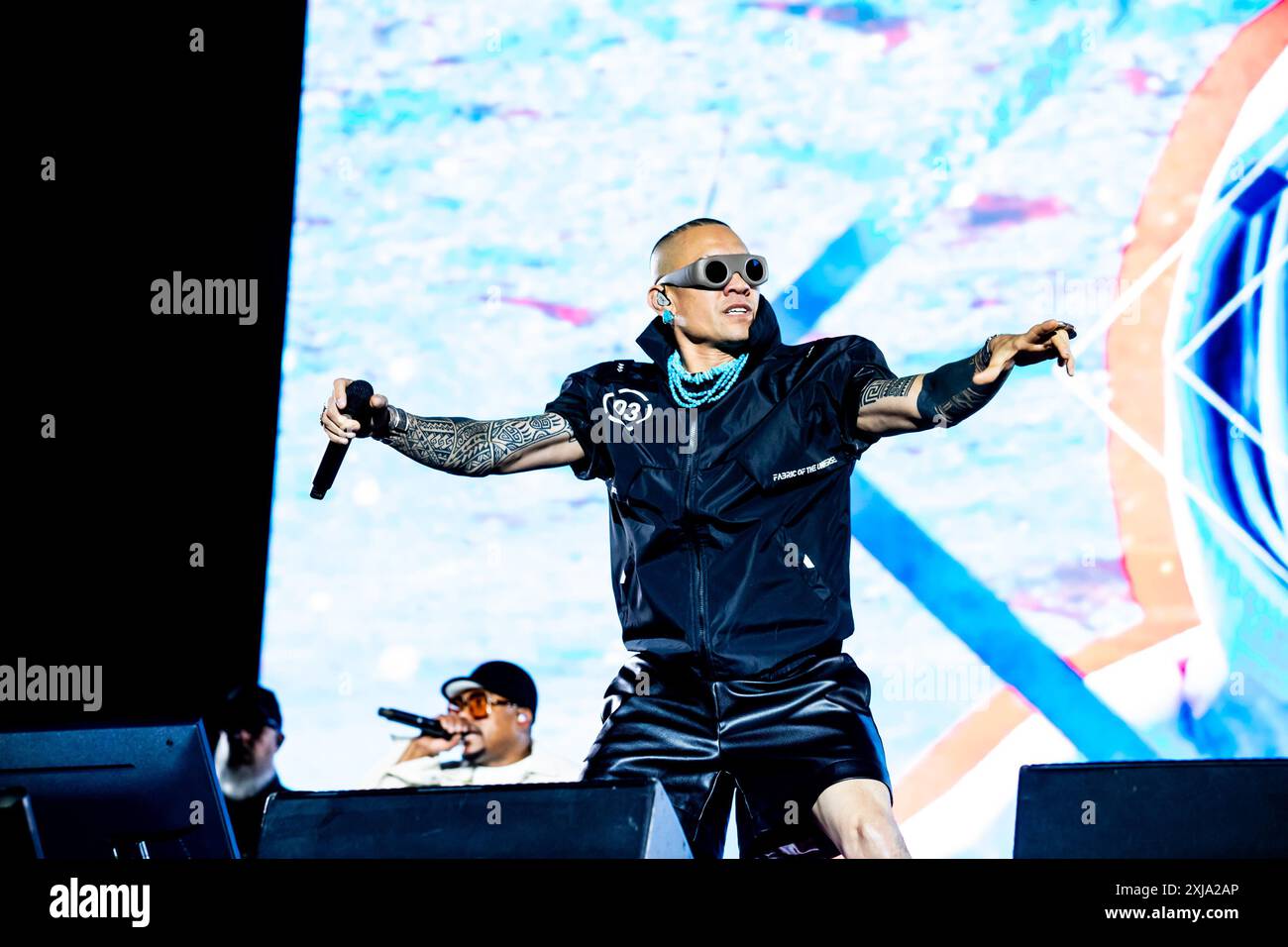 Taboo (Jaime Luis Gomez) of Black Eyed Peas Stock Photo - Alamy