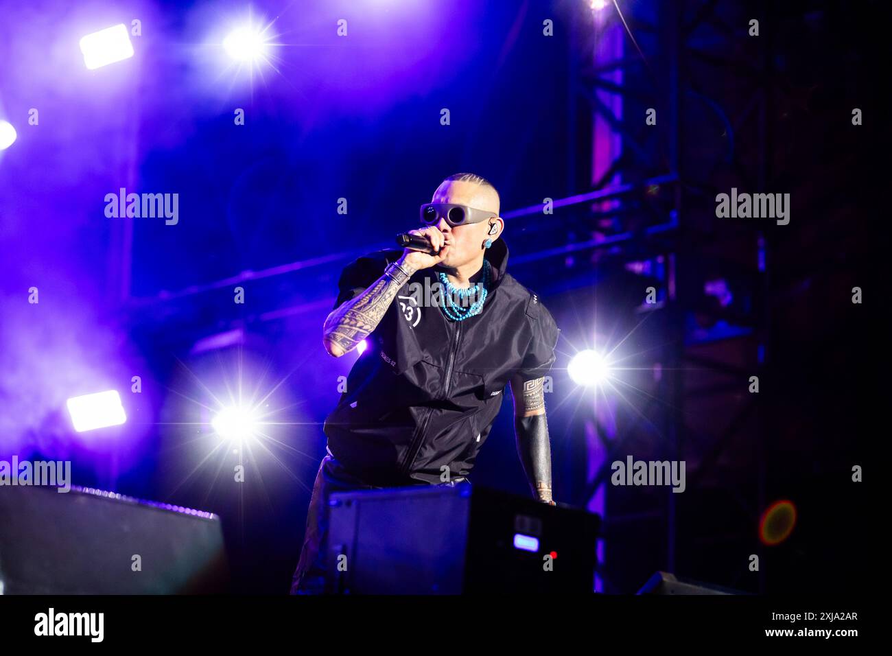 Taboo (Jaime Luis Gomez) of Black Eyed Peas Stock Photo - Alamy