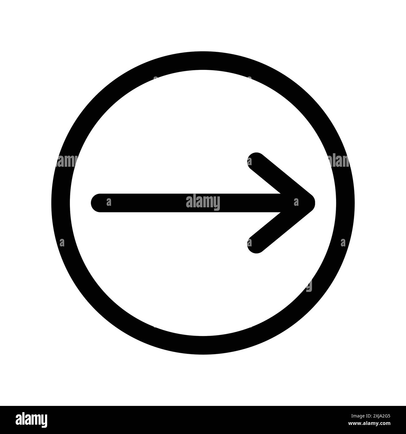 Arrow Icon Set In Thin Line Outline Style And Linear Vector Sign Stock Vector Image And Art Alamy