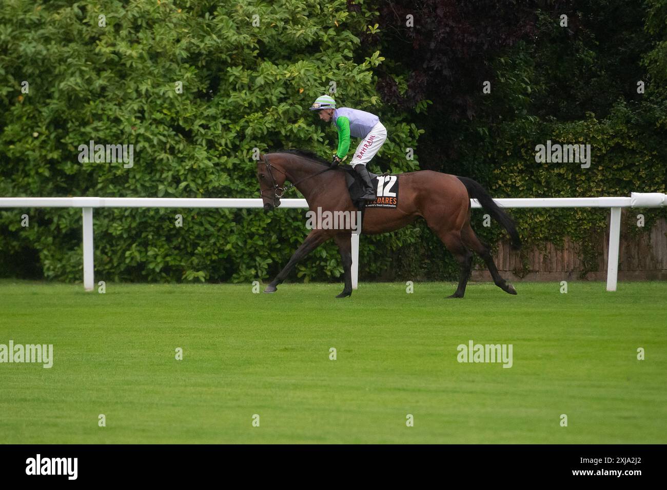 Windsor, Berkshire, UK. 15th July, 2024. Horse Expert Agent ridden by ...
