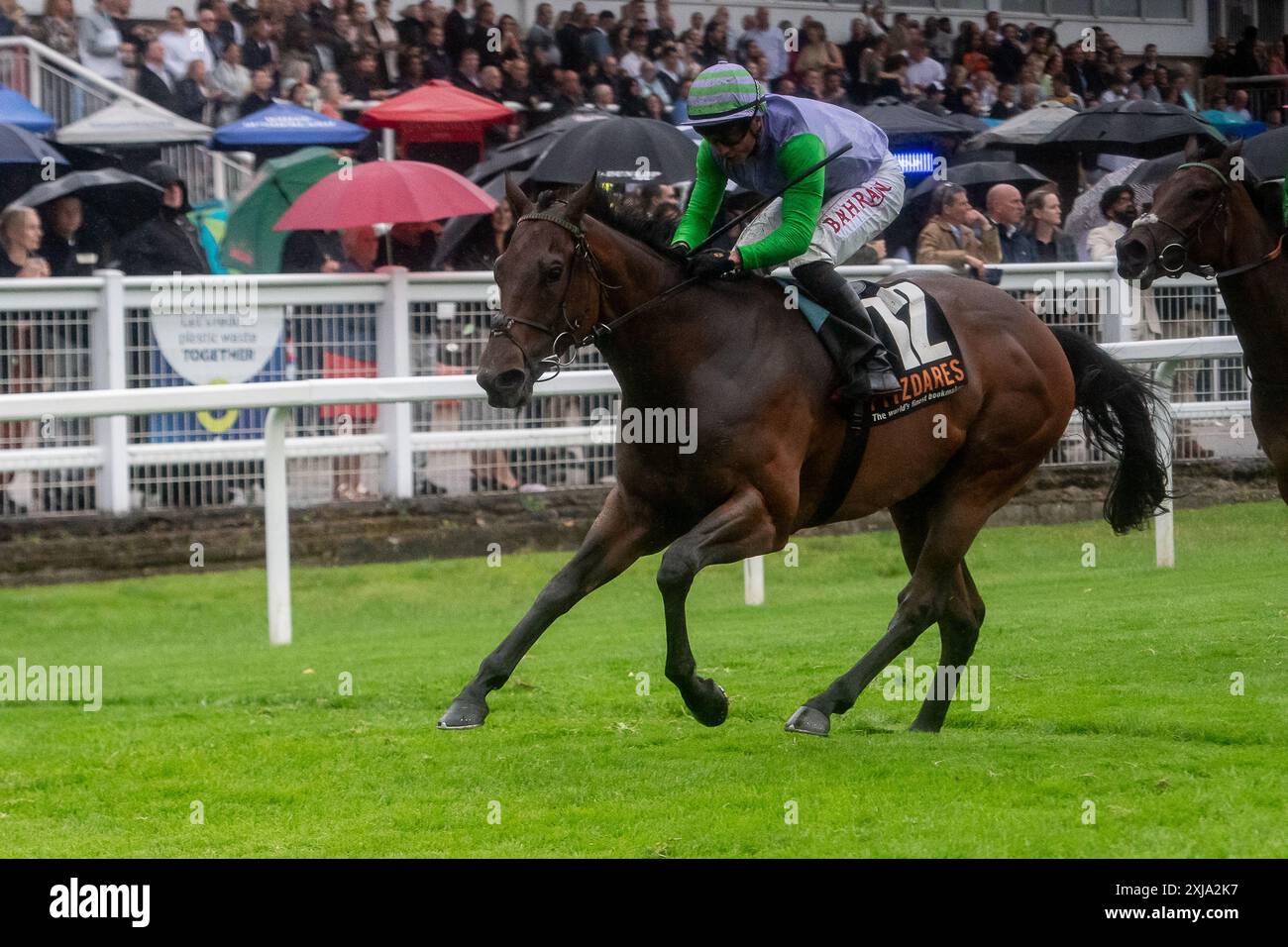 Windsor, Berkshire, UK. 15th July, 2024. Horse Expert Agent ridden by ...
