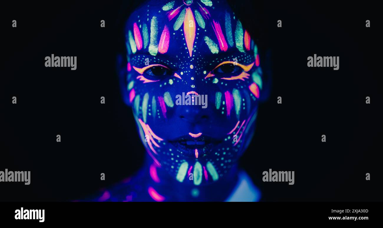 Innovative Beauty Advertising Shoot: Talented Model Showcases Her ...