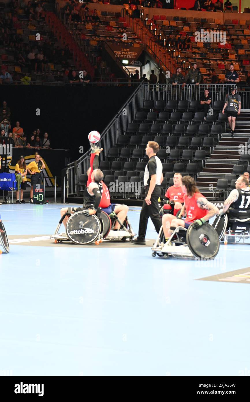 The Invictus Games 2023 Wheelchair Rugby Stock Photo - Alamy