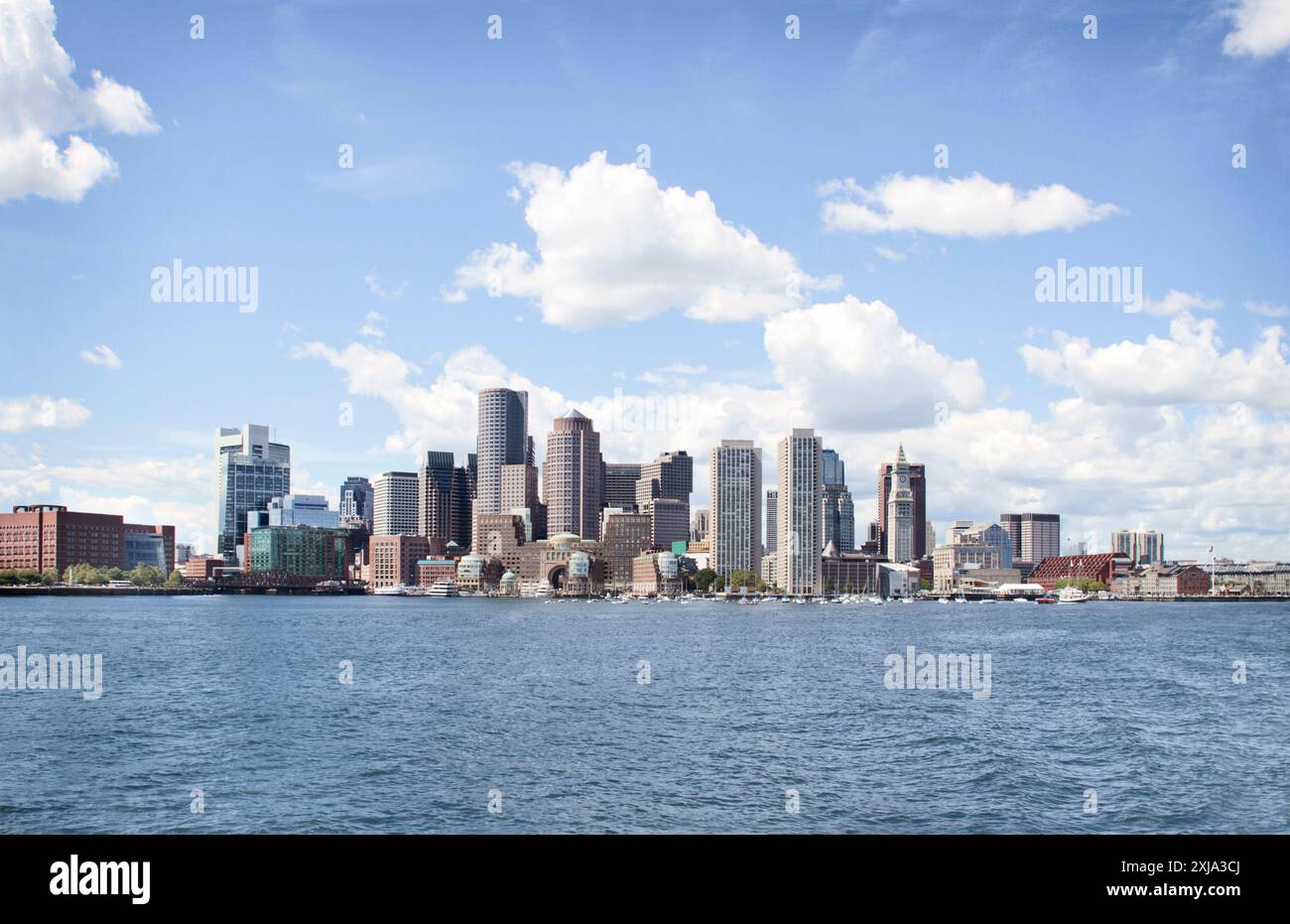 Boston waterfront downtown from hi-res stock photography and images - Alamy