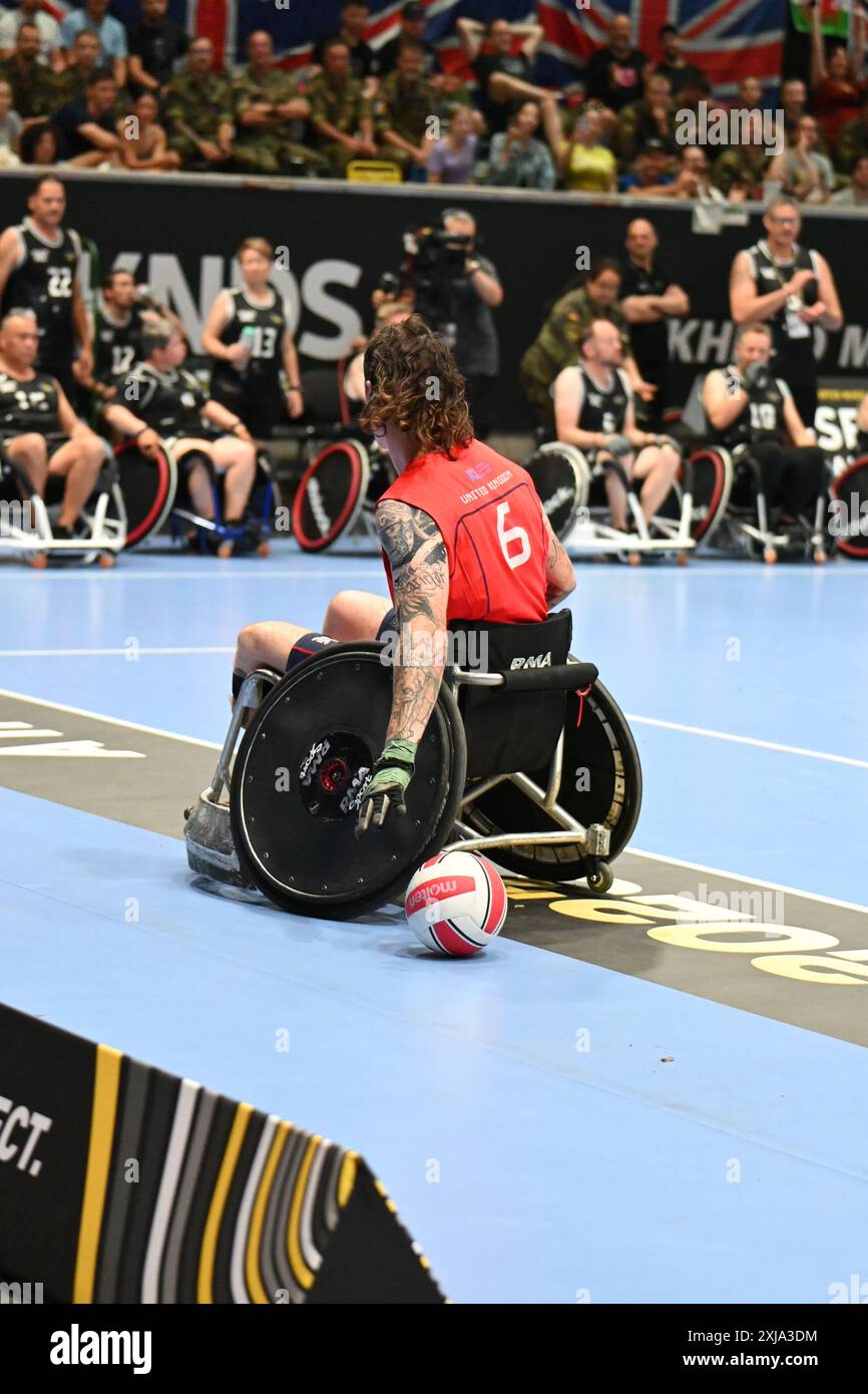The Invictus Games 2023 Wheelchair Rugby Stock Photo - Alamy