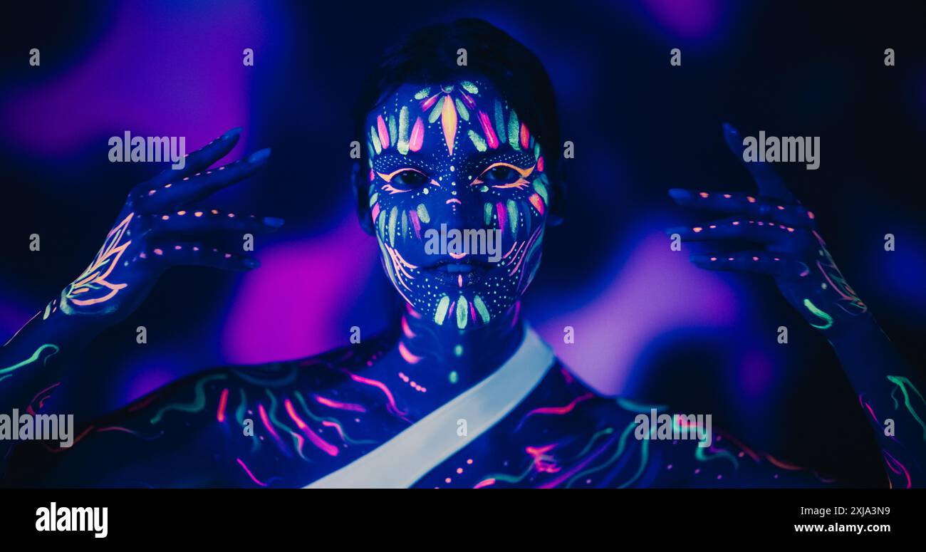 Young Dancer Performing Charming Visuals and Expressive Movements in ...