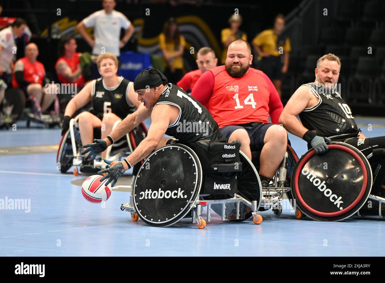 The Invictus Games 2023 Wheelchair Rugby Stock Photo - Alamy