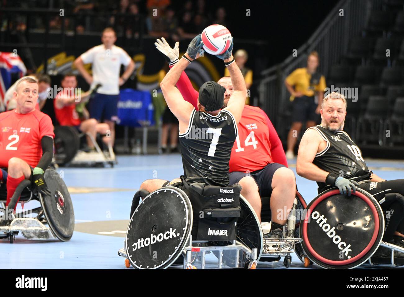 The Invictus Games 2023 Wheelchair Rugby Stock Photo - Alamy