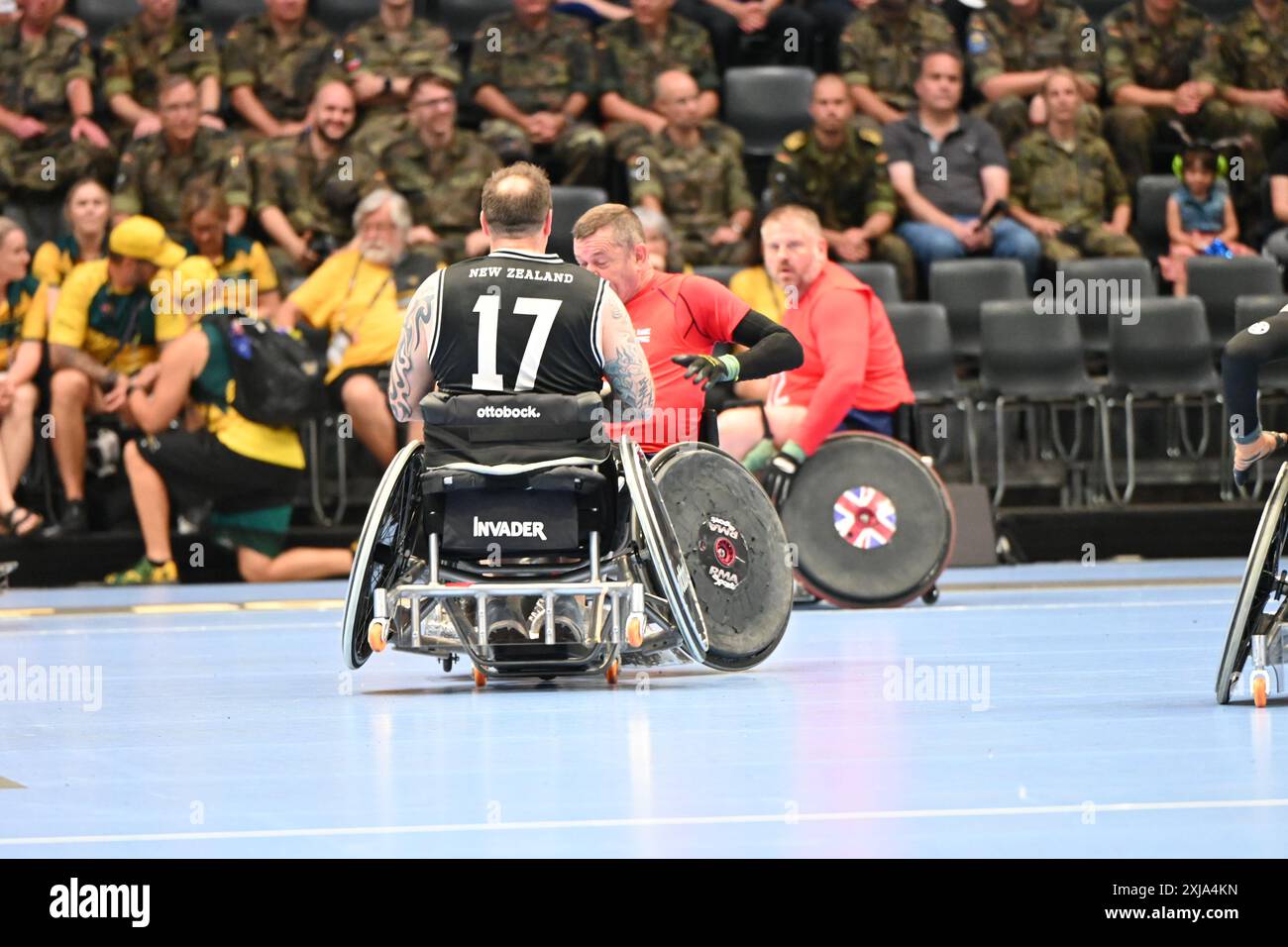 The Invictus Games 2023 Wheelchair Rugby Stock Photo - Alamy