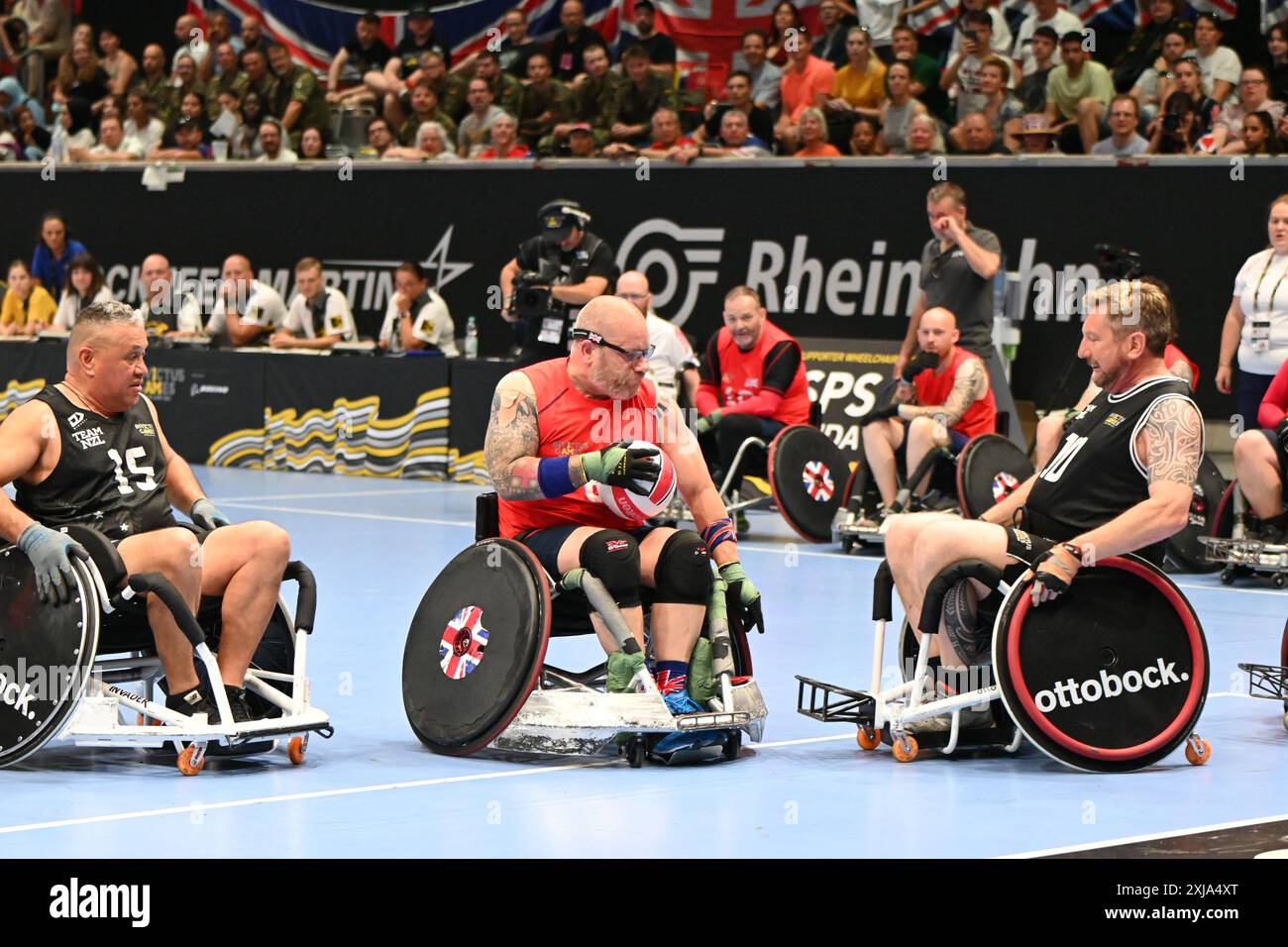 The Invictus Games 2023 Wheelchair Rugby Stock Photo - Alamy