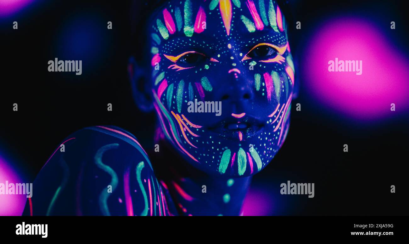 Innovative Beauty Advertising Shoot: Talented Model Showcases Her ...