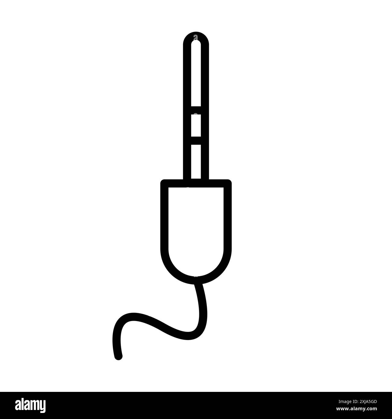 Jack cable icon set in thin line outline style and linear vector sign ... Jack cable icon set in thin line outline style and linear vector sign ...