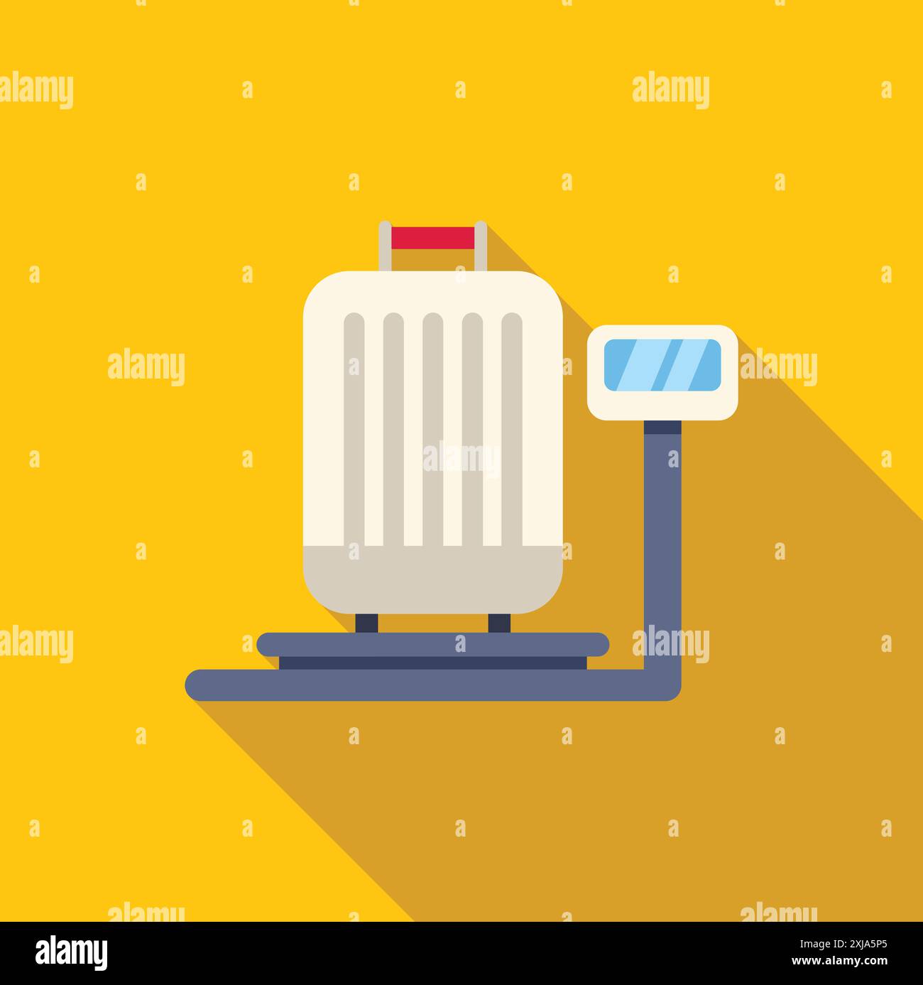 Carry on check airport security Stock Vector Images - Alamy