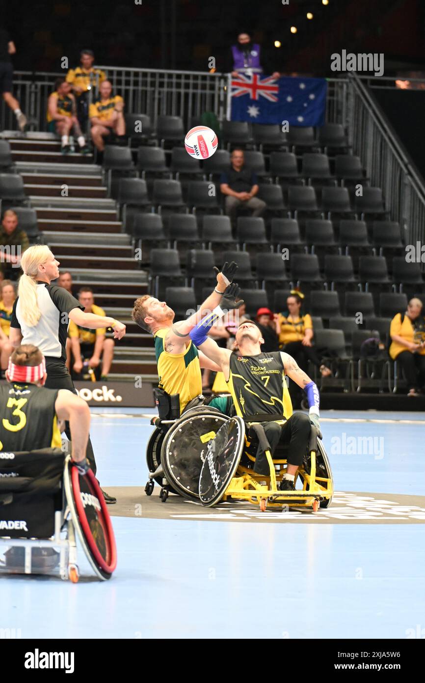 The Invictus Games 2023 Wheelchair Rugby Stock Photo - Alamy