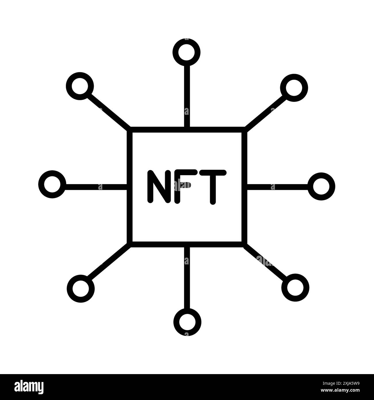 Nft sign Stock Vector Images - Alamy
