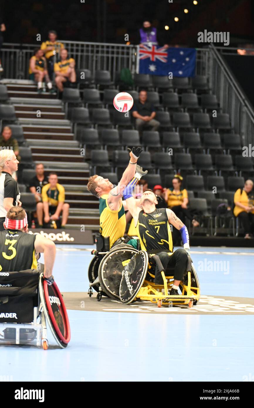 The Invictus Games 2023 Wheelchair Rugby Stock Photo - Alamy
