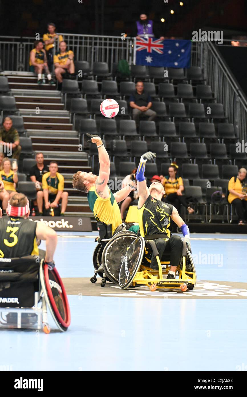 The Invictus Games 2023 Wheelchair Rugby Stock Photo - Alamy