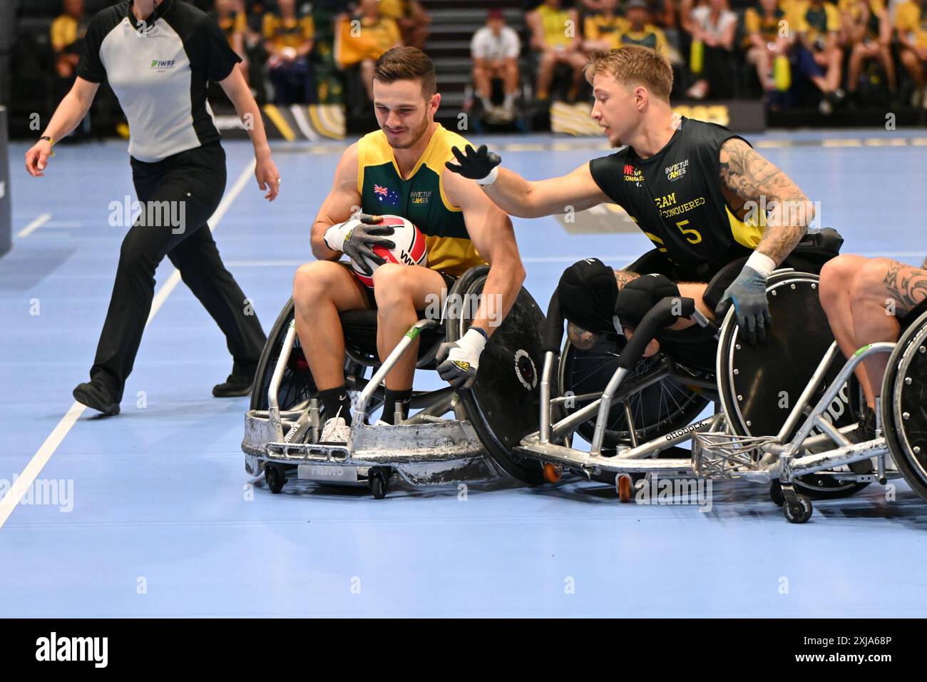 The Invictus Games 2023 Wheelchair Rugby Stock Photo - Alamy
