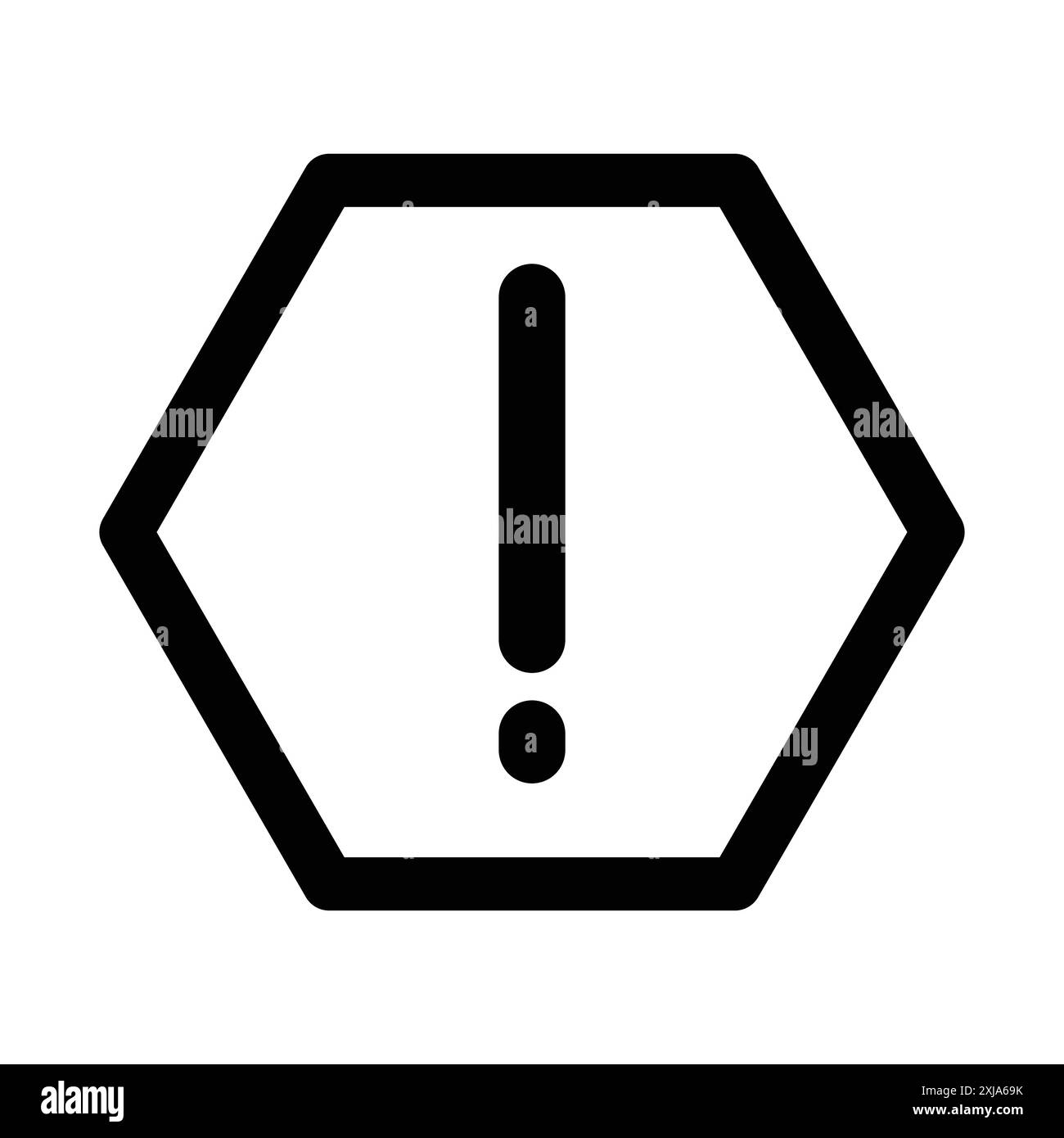 Stop icon set in thin line outline style and linear vector sign Stock ...