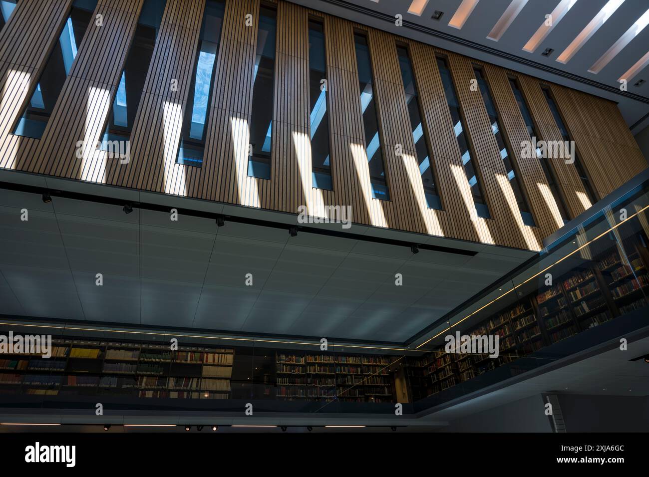 Inside of the Western Library, Western Library, University of Oxford ...