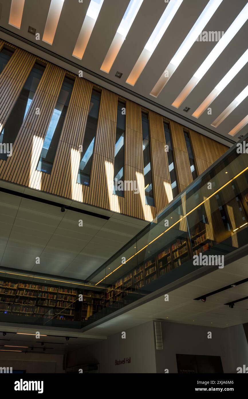 Inside of the Western Library, Western Library, University of Oxford ...