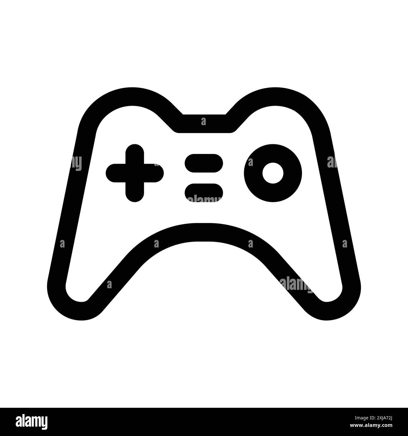 Joystick icon set in thin line outline style and linear vector sign Stock Vector Image & Art - Alamy