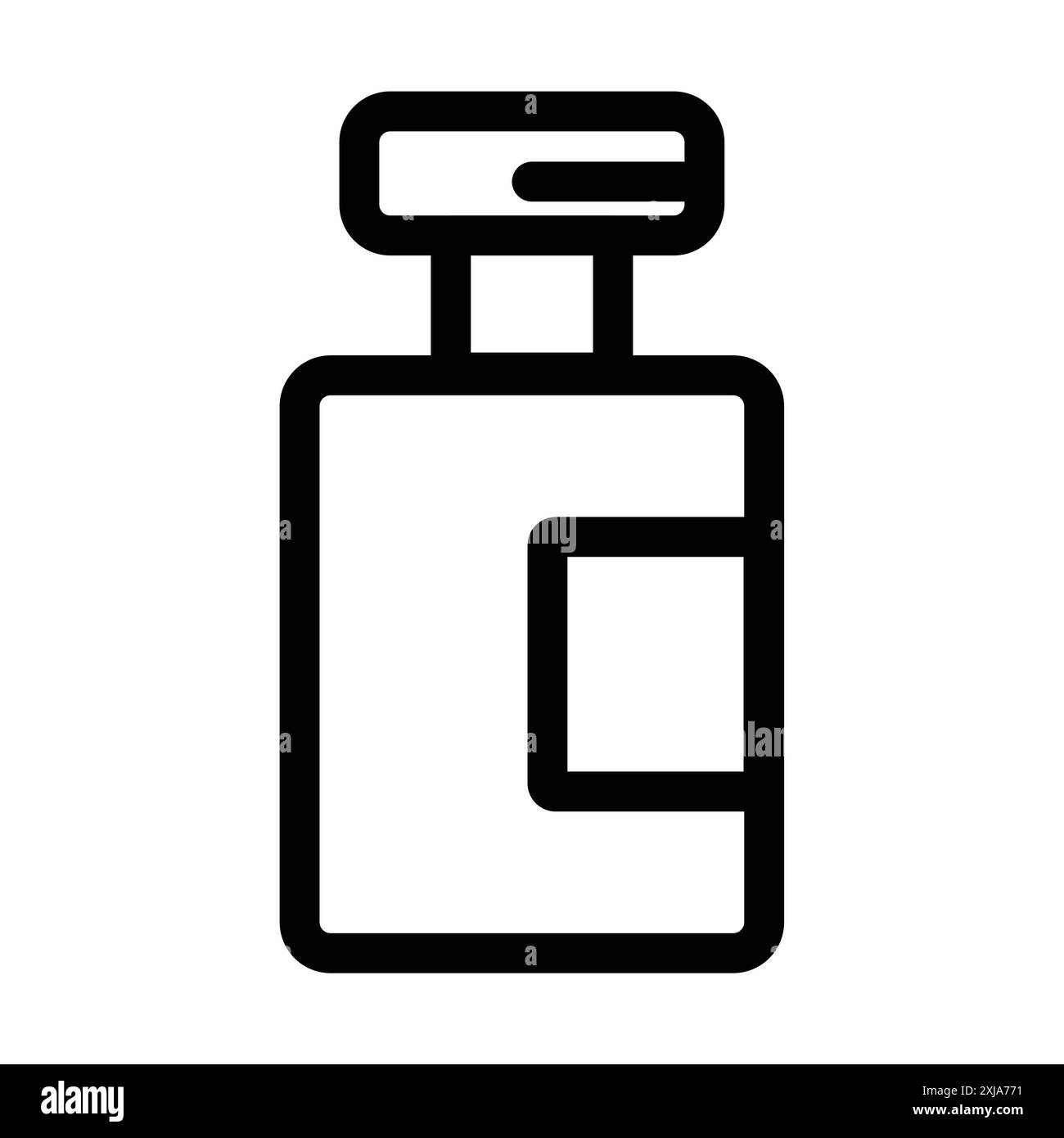 Injection Vial Icon Set In Thin Line Outline Style And Linear Vector