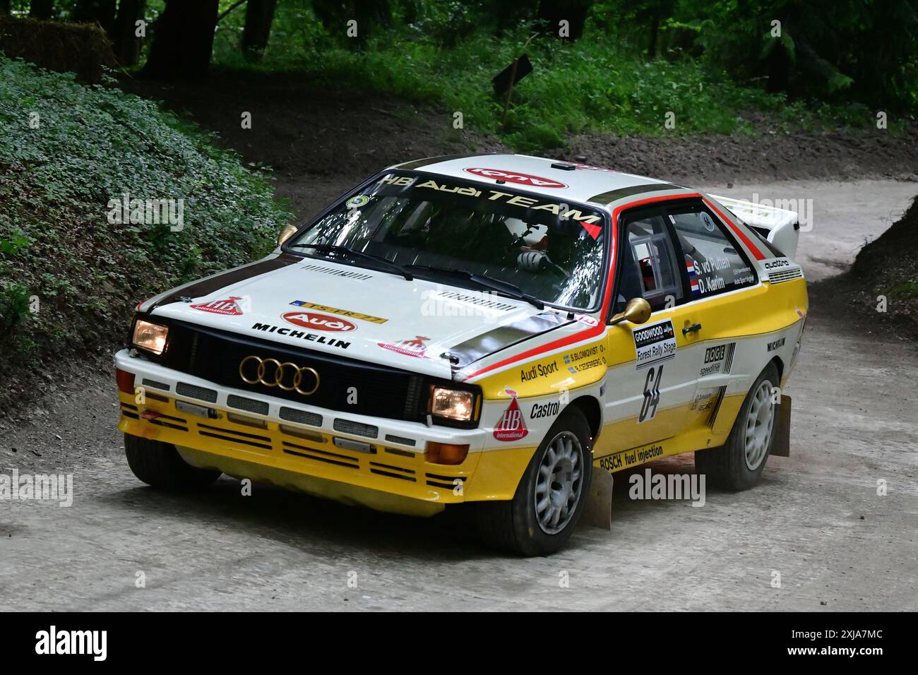 Sjoerd van der Putten, Audi Sport Quattro A2, Legends of Group B, a ...