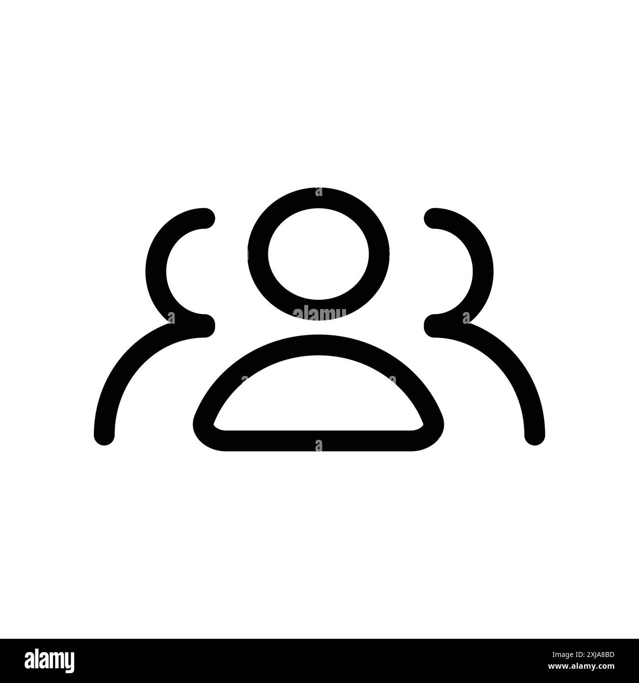 Squad icon set in thin line outline style and linear vector sign Stock Vector Image & Art - Alamy