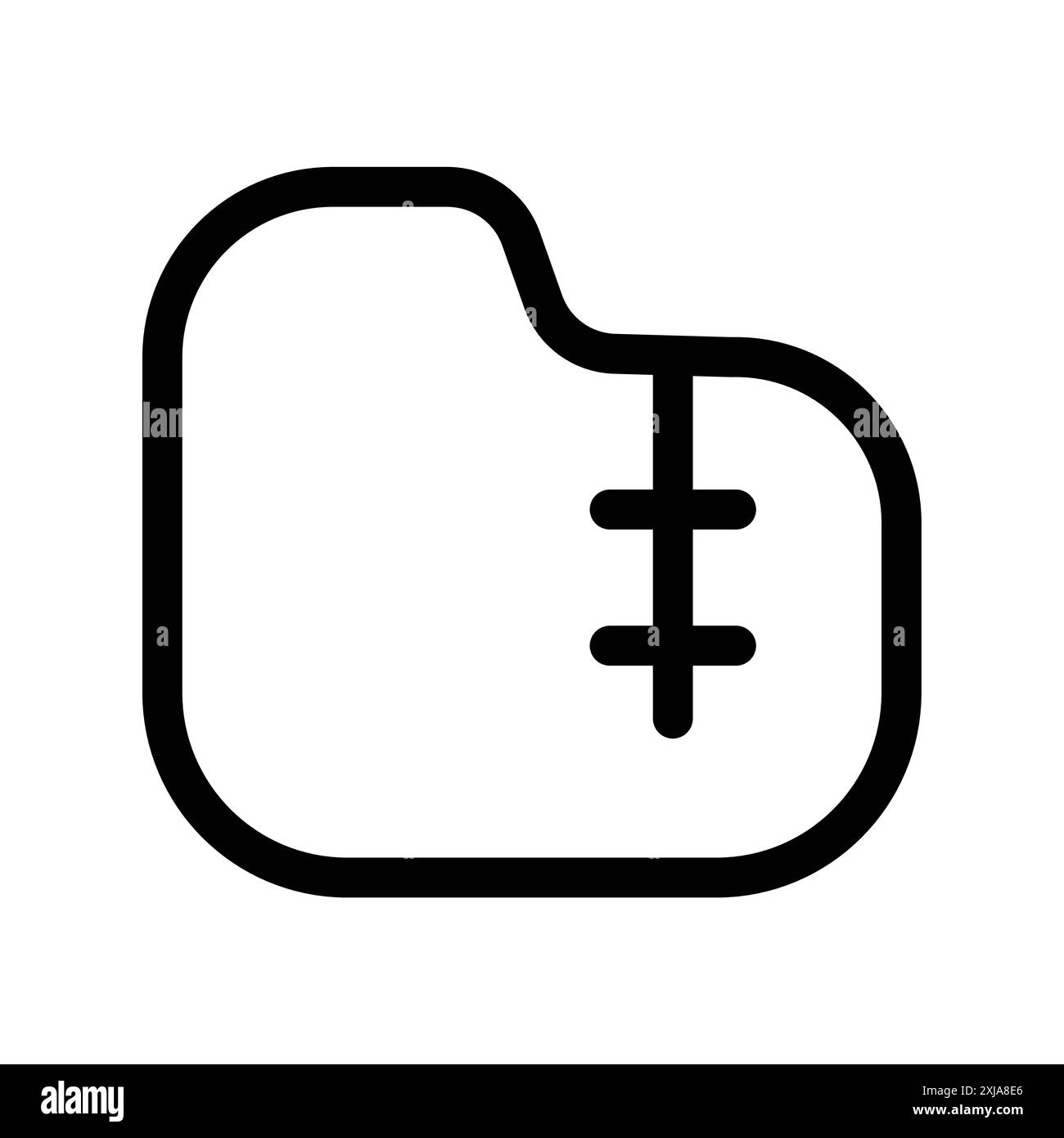 Zipped File Icon Set In Thin Line Outline Style And Linear Vector Sign Stock Vector Image And Art