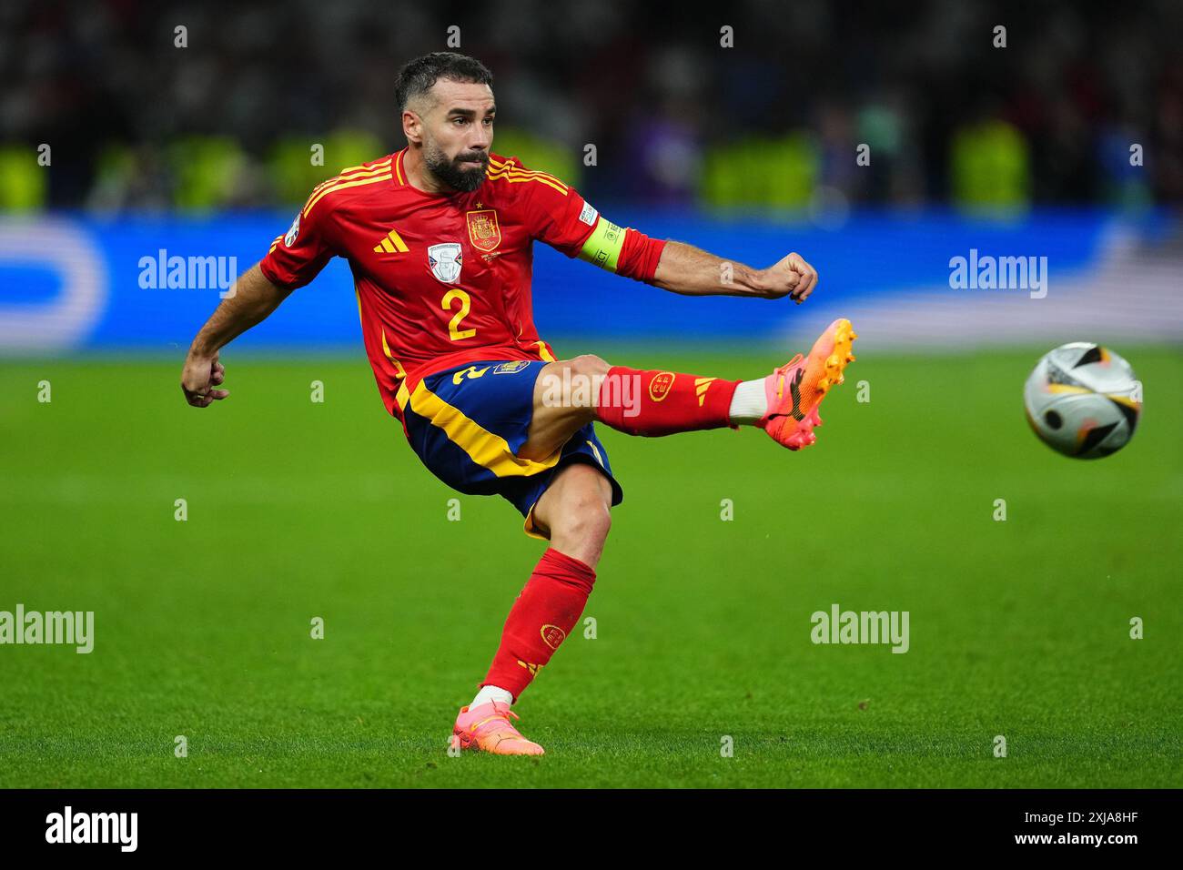 Daniel Carvajal of Spain during the UEFA Euro 2024 match between Spain ...